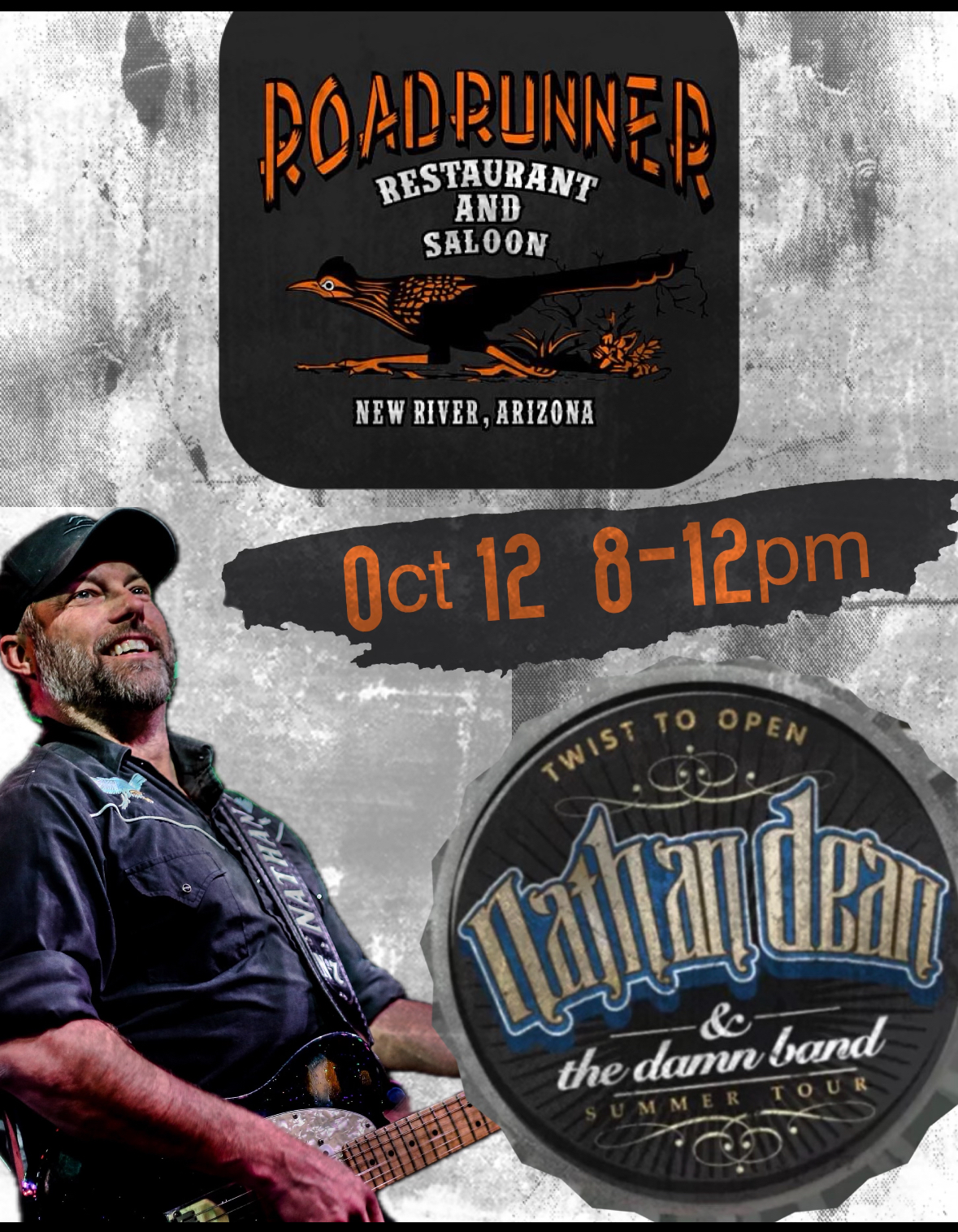 Nathan Dean & The Damn Band with LIVE Bull Riding action Tickets, Sat ...