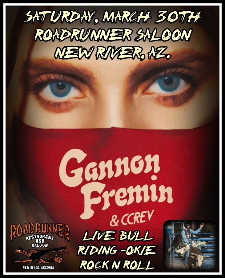 Gannon Fremin & CCREV in Concert with LIVE Bull Riding action Tickets ...