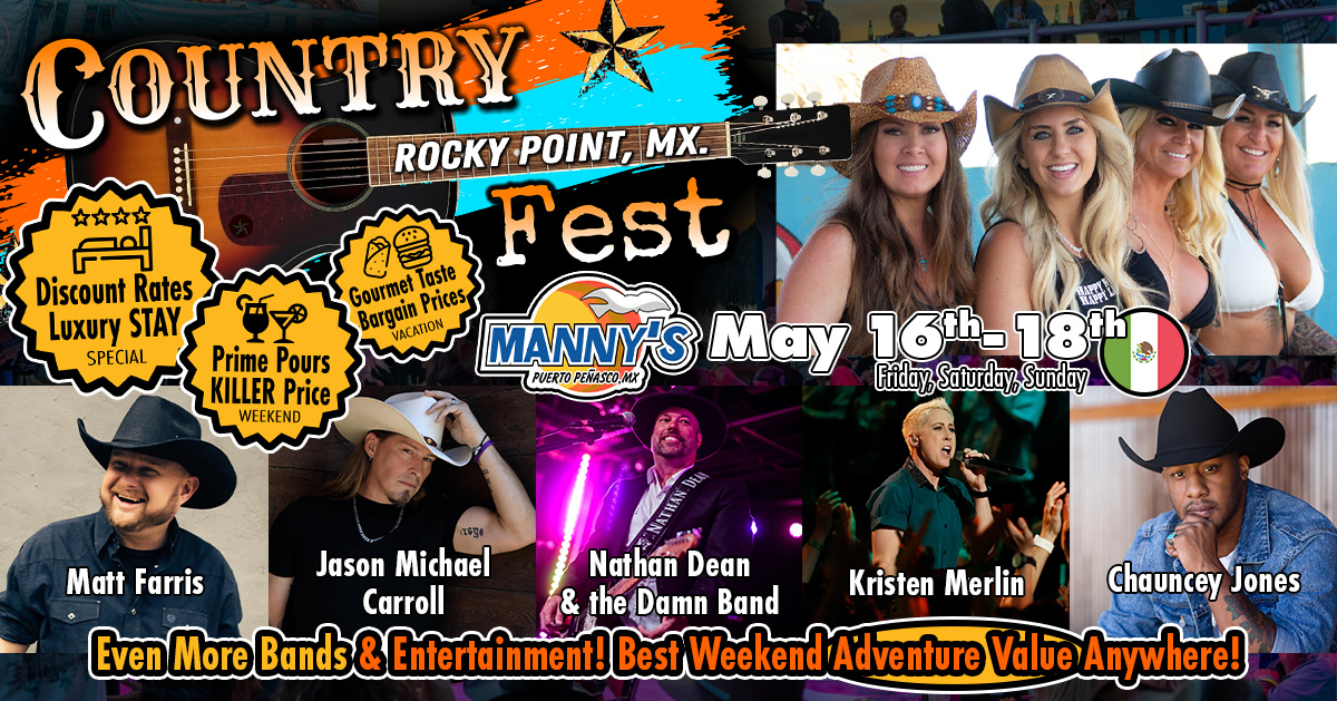 Manny's Country Fest 2025 Tickets, Sun, May 18, 2025 @ 12:00pm